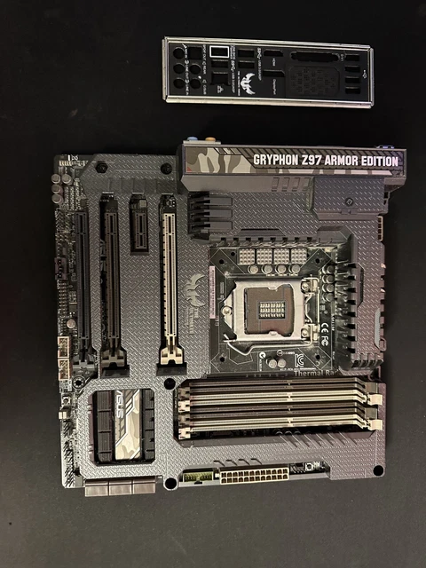 ASUS GRYPHON Z97 Armor edition M-ATX Motherboard £150.00 - PicClick UK