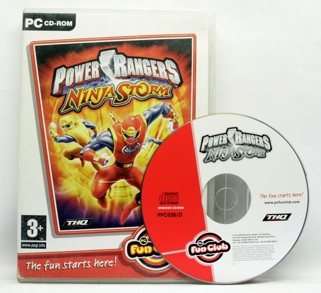 POWER RANGERS NINJA Storm Pc Cd Rom Windows Edizione Inglese 70200 EUR ...