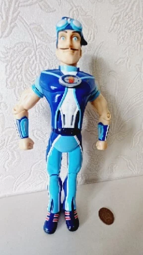 SPORTACUS TALKING ARTICULATED figure From Lazy Town Mattel 2004 £12.95 ...