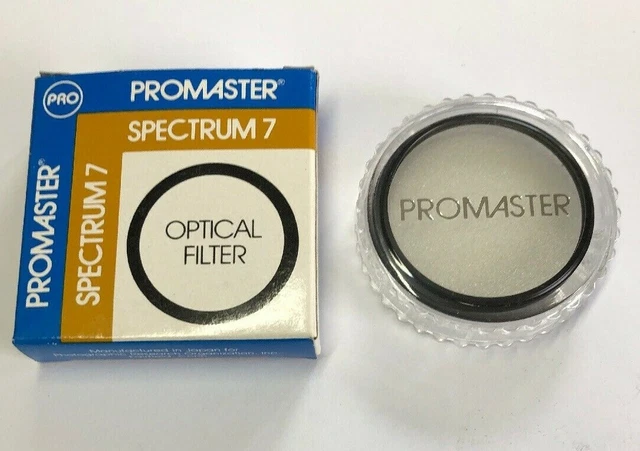 PROMASTER SPECTRUM 7 Optical UV 35mm Camera Filter 52mm Lens 4108 $12. ...