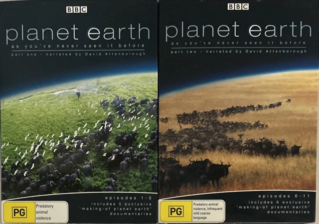 PLANET EARTH: PART 1 -2 Collection (DVD, 2006) $12.99 - PicClick AU