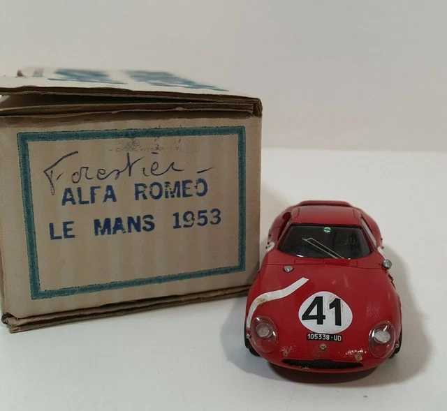 PROVENCE MOULAGE 1:43 Alfa Romeo TZ2 N°41 Le Mans 1953 No Norev Minichamps EUR 39,42 - PicClick FR