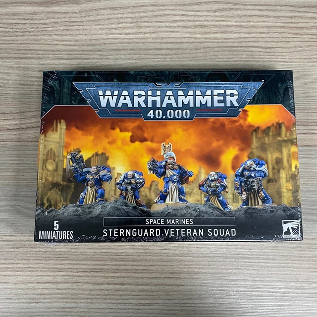 SPACE MARINES STERNGUARD Veteran Squad Warhammer 40,000 Games Workshop ...
