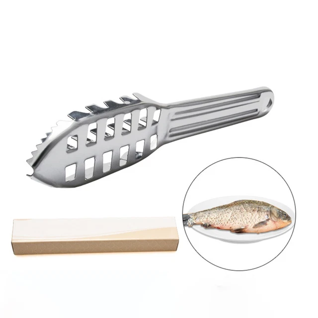 2PCS POISSONS ÉCHELLE Grattoir Poissons Grattoir En Acier Inoxydable ...
