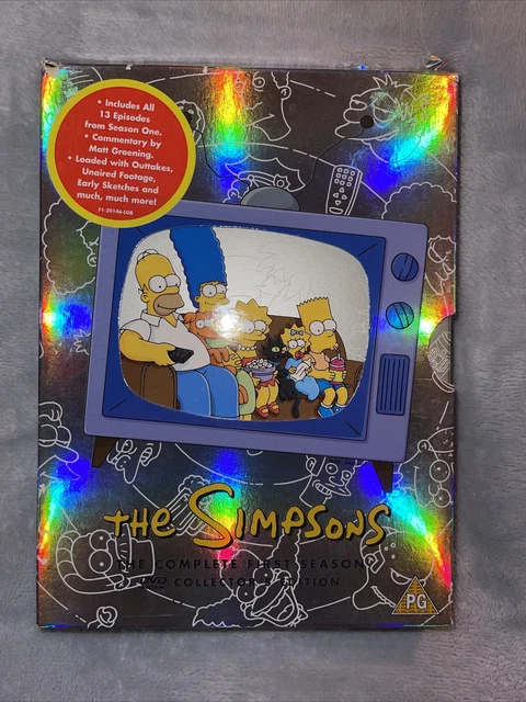 THE SIMPSONS: COMPLETE Season 1 DVD (2001) James L. Brooks cert PG 3 ...