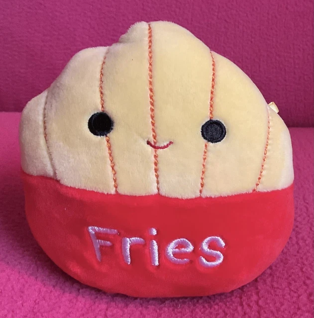 SQUISHMALLOWS FLOYD FRIES Chips Red Yellow Fast Food Soft Plush Toy 5 ...