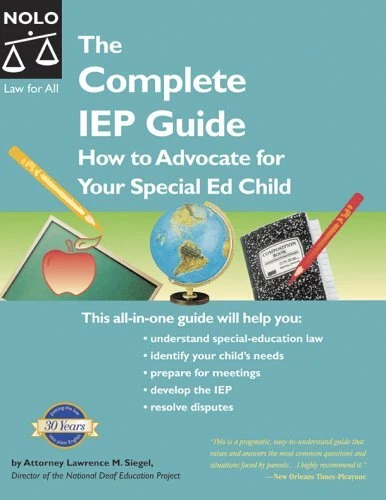 THE COMPLETE IEP Guide : How to Advocate for Your Special Ed Chil $4.50 ...