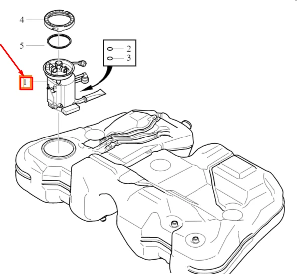 VOLVO V70 III BW MK3 Fuel Feed Unit Genuine 31372899 $888.95 - PicClick CA