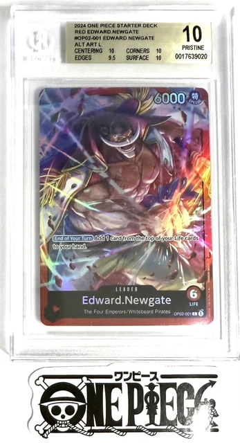BGS 10 ONE Piece OP02-001 L Edward.Newgate - English - Red Edward ...