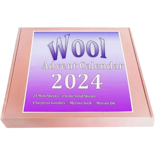 WOOL ADVENT CALENDAR 2024 Crochet Advent Calendar Gift for Knitter ...