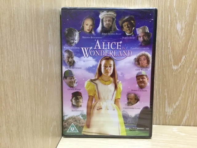 ALICE IN WONDERLAND DVD New & Sealed Richardson Goldberg Wilder Region ...
