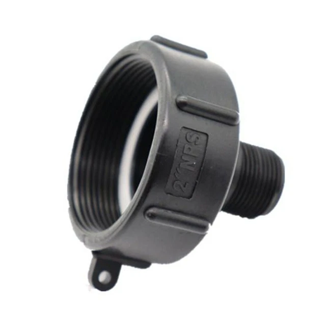 ADAPTER DRAIN ADAPTER HDPE Material IBC Tote Tank NPS 2 (fine Thread ...