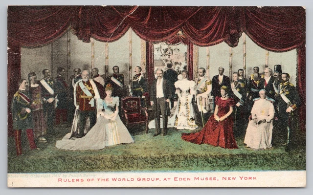 RULERS OF THE World Group at Eden Musee Manhattan New York Wax Museum ...