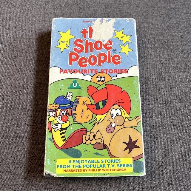 THE SHOE PEOPLE Vintage VHS Cartoon James Driscoll 1989 8 Full Episodes ...