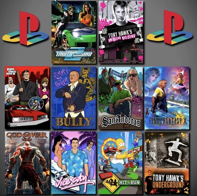 10X PLAYSTATION 2 Posters $39.95 - PicClick AU