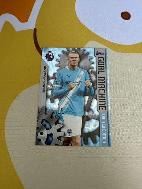ERLING HAALAND - Topps Premier League 2026 Goal Machine Card (GM2) MINT ...