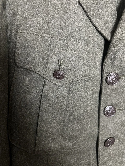 WW2 USMC ORIGINAL Uniform Jacket Size 36 £57.97 - PicClick UK