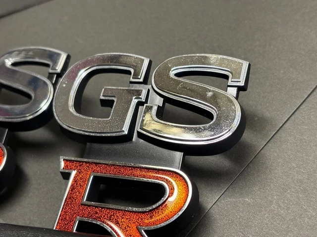 MITSUBISHI GALANT GTO ASTRON 80 GSR MCA Emblem Set Vintage JDM Rare ...
