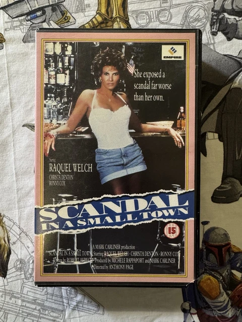 SCANDAL IN A Small Town Big Box Ex Rental Rare VHS PAL 1988 80s Vtg ...