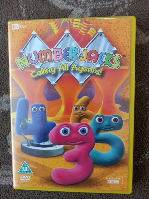 NUMBERJACKS CALLING ALL Agents Dvd Kids 6 Episodes £20.69 - PicClick UK