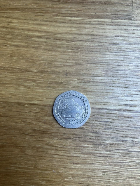 ISLE OF MAN 20p Coin Ford Cosworth And Subaru 1998 £5.95 - PicClick UK