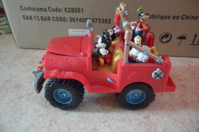DISNEY CLUBHOUSE REMOTE Control Adventure Jeep Mickey Mouse & Donald ...