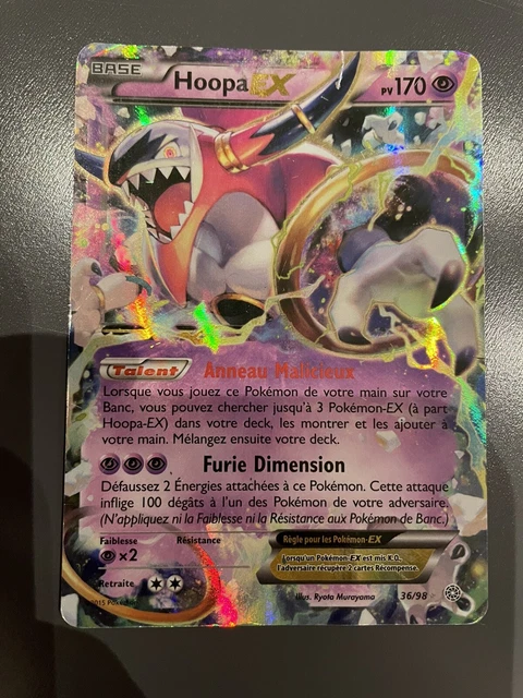 CARTE POKÉMON HOOPA EX 36/98 Origines Antiques FR EUR 4,75 - PicClick FR