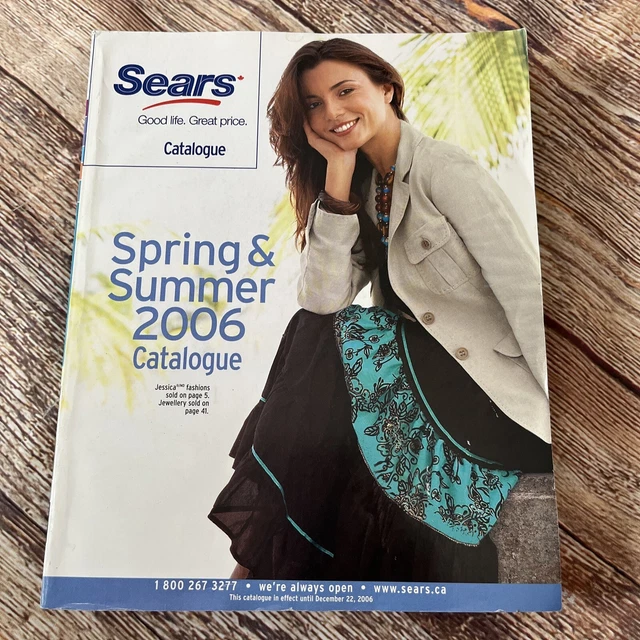 VINTAGE SEARS 2006 Spring And Summer Catalog Fashion Electronics ...