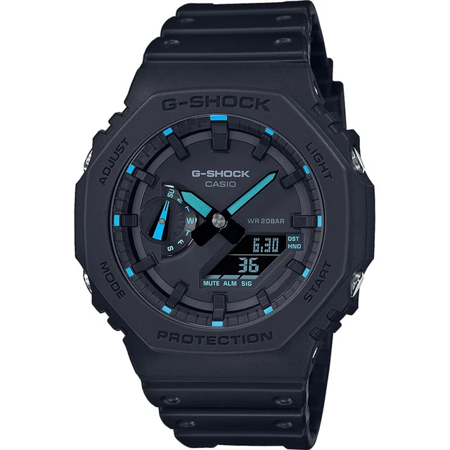 128061 CASIO G-SHOCK Mod. OAK - Neon Blue Index EUR 111,99 - PicClick FR