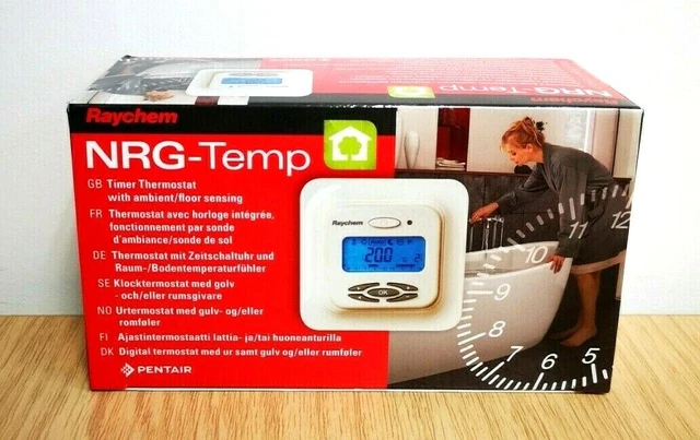 RAYCHEM NRG-TEMP UNDERFLOOR Heating Thermostat £51.86 - PicClick UK