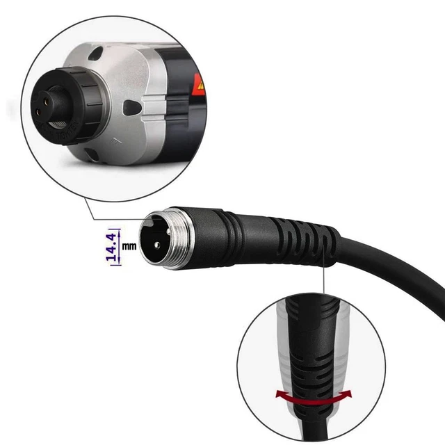 CORD ELECTRIC FISHING Reel Cable Battery Connection Line For Shim ano ...