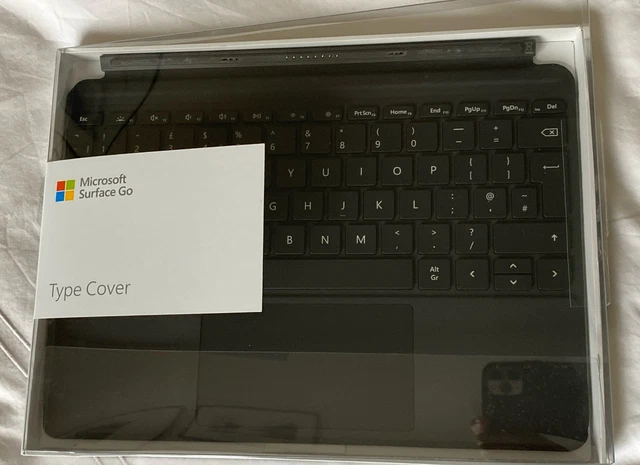 MICROSOFT SURFACE GO, Go 2, Go3 Type Cover - Keyboard. Black Uk Layout ...