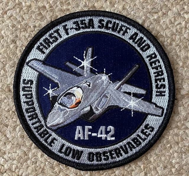 LOCKHEED MARTIN F-35A Lightning Low Observable team First Scuff ...