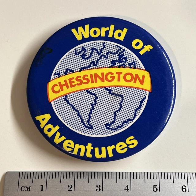 CHESSINGTON WORLD OF Adventures Theme Park Logo Collectible pin badge £ ...