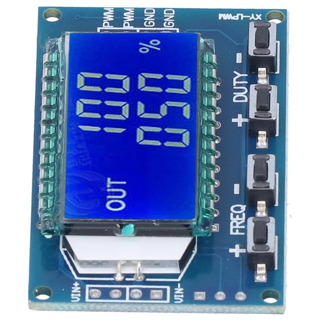 SIGNAL GENERATOR MODULE PWM Pulse Frequency Duty Cycle Adjustable ...