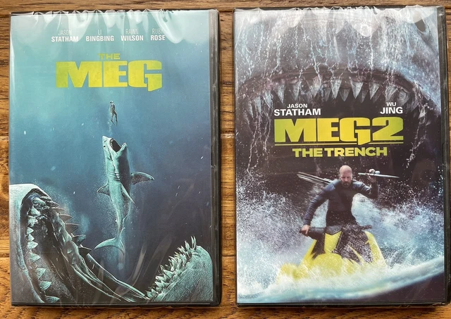 THE MEG AND Meg 2: The Trench (2023), Bundle, New, Sealed, DVD(s) £24. ...