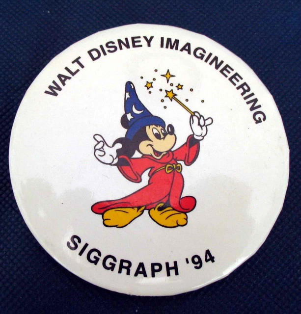 TOPOLINO MAGO SPILLA Walt Disney Imagineering 1994 Siggraph Orlando ...
