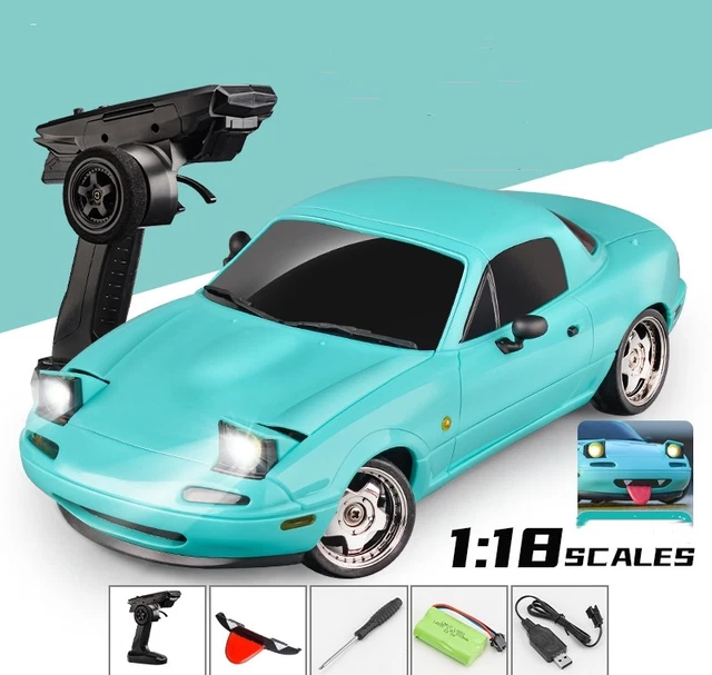 1/18 MODEL 2.4G 2WD ESP Gyroscope Full Scale Controlled Model RC Drift ...