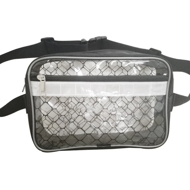 ANTI-STATIC CLEANROOM CLEAR Tool Bag PVC for Engineer Waist Bag Fanny ...