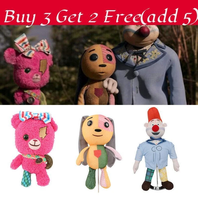 LOST OLLIE ANIMATED Character Plush Toy Rabbit Bear Soft Stuffed Kids ...