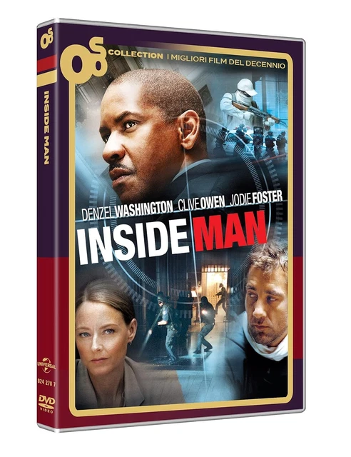 INSIDE MAN (DVD) denzel washington kim director £12.31 - PicClick UK