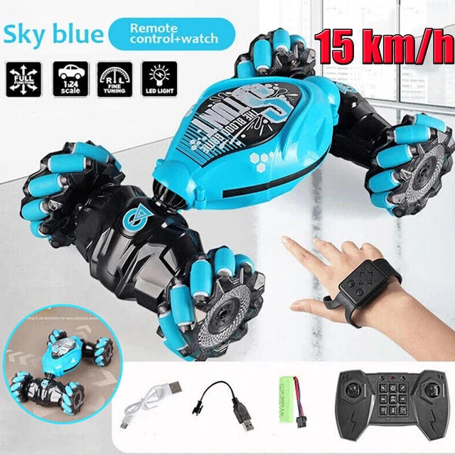 4WD HAND GESTURE 360° RC Stunt Car Sensing Off-Road Remote Control ...
