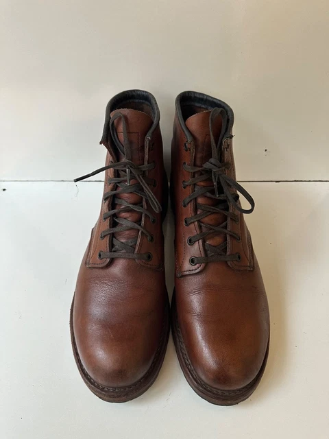 RED WING 9016 Beckman Brown Leather Men's Ankle Boots EUR 43 / USA 10 D ...
