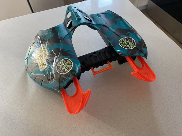 RARE KENNER NERF Max Force Menace Aqua Manta Ray Blaster With Box ...