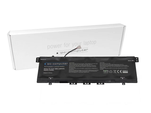 IPC-COMPUTER BATTERIE 50WH Nouveau compatible pour HP Envy x360 13 ...
