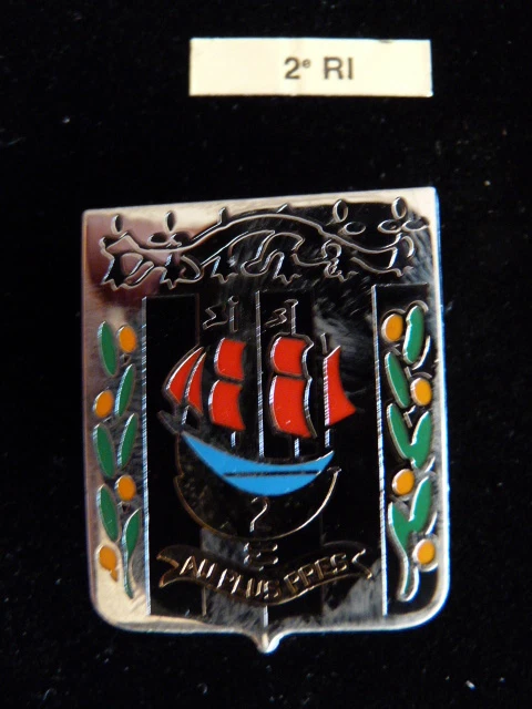 INSIGNE MILITAIRE PUCELLE Armée Arthus Bertrand atlas 2° RI RÉGIMENT INFANTERIE EUR 3,95 ...