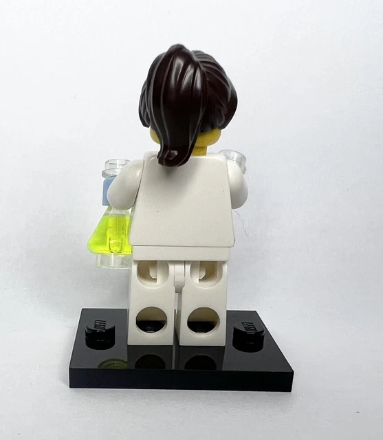 GENUINE LEGO CMF Series 11 Scientist Minifigure Complete With Baseplate ...