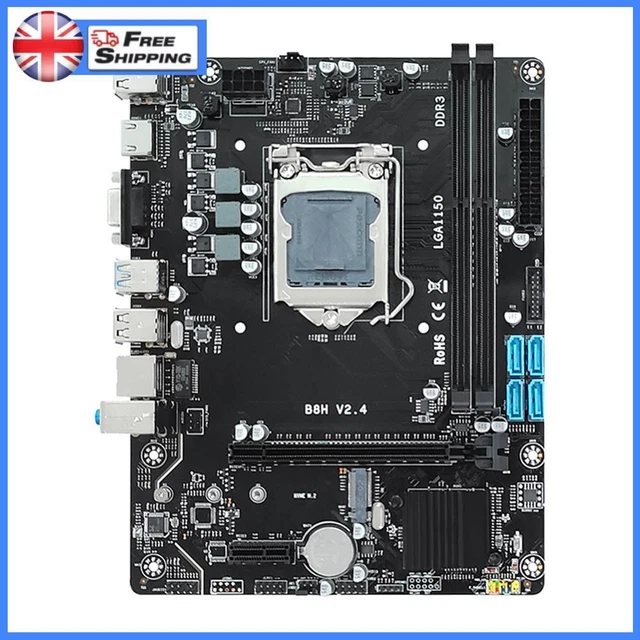 B85 DESKTOP MOTHERBOARD NVME M.2 SSD Desktop Mainboard PCI-E 16X Support 2* DDR3 £36.68 ...
