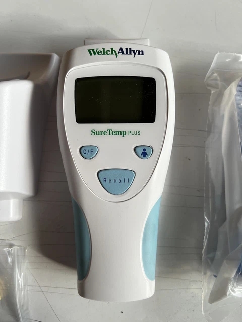 WELCH ALLYN SURETEMP Plus Electronic Thermometer with Oral Probe And ...