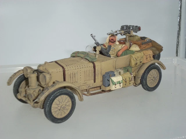 KING AND COUNTRY Ea042 8Th Army British Sas Vintage Bentley Car ...